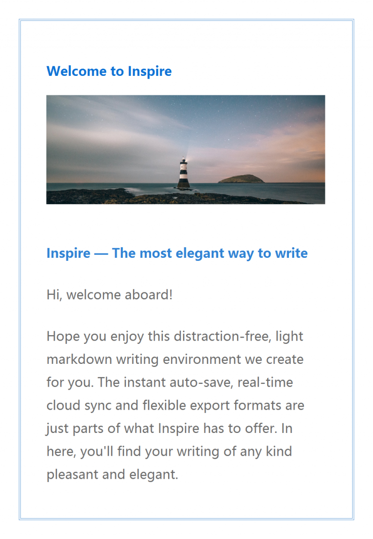 Blog - Inspire Writer